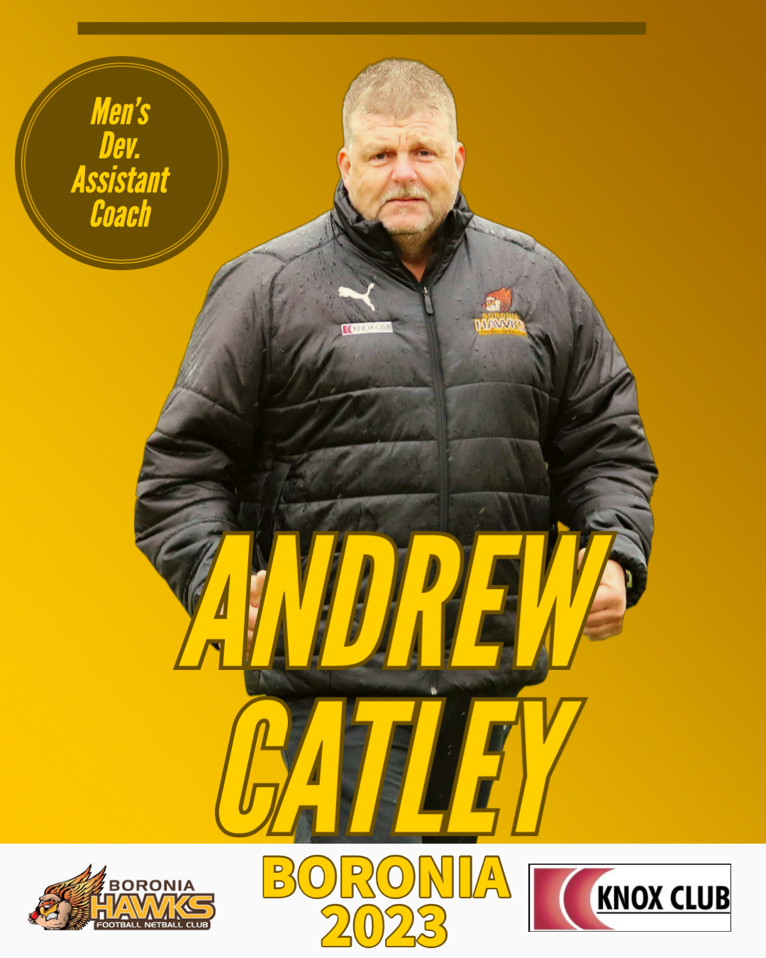 Cats and G named as Assistant Coaches – BORONIA HAWKS FOOTBALL NETBALL ...