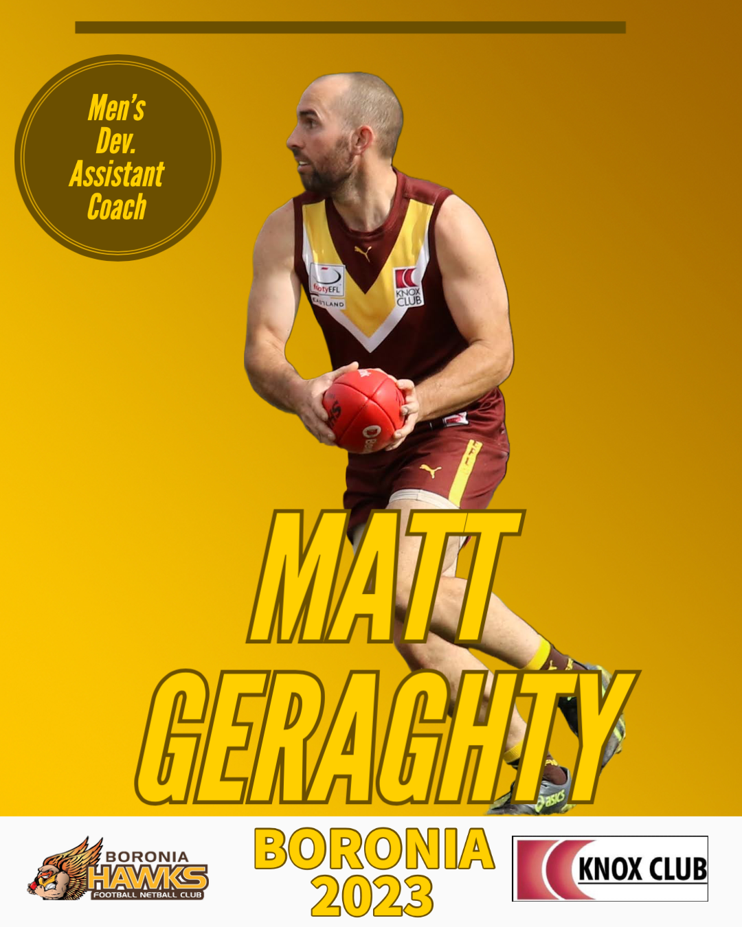 Cats and G named as Assistant Coaches – BORONIA HAWKS FOOTBALL NETBALL ...