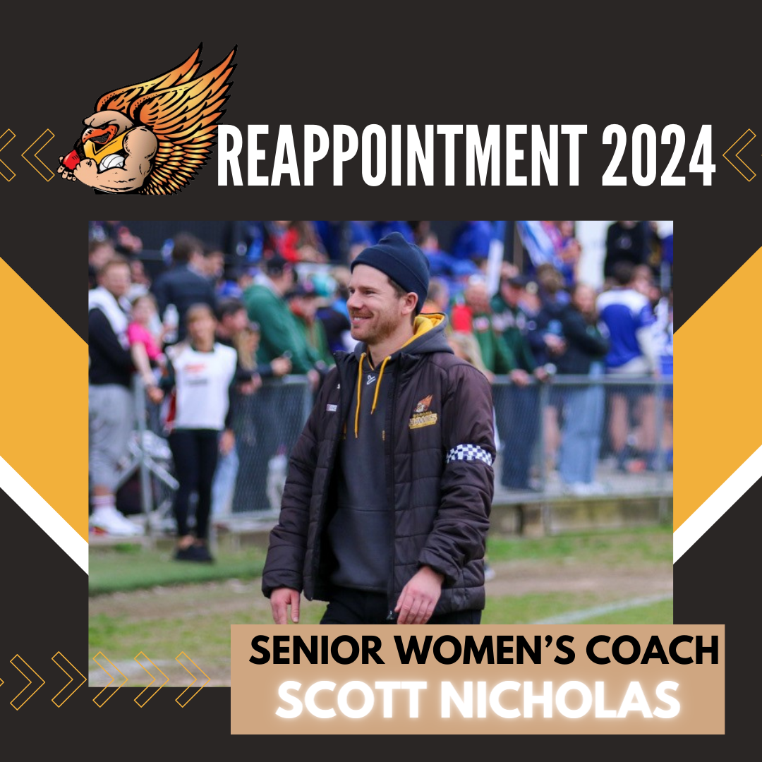 Announcement | 2024 Senior Women’s Coaches – BORONIA HAWKS FOOTBALL ...