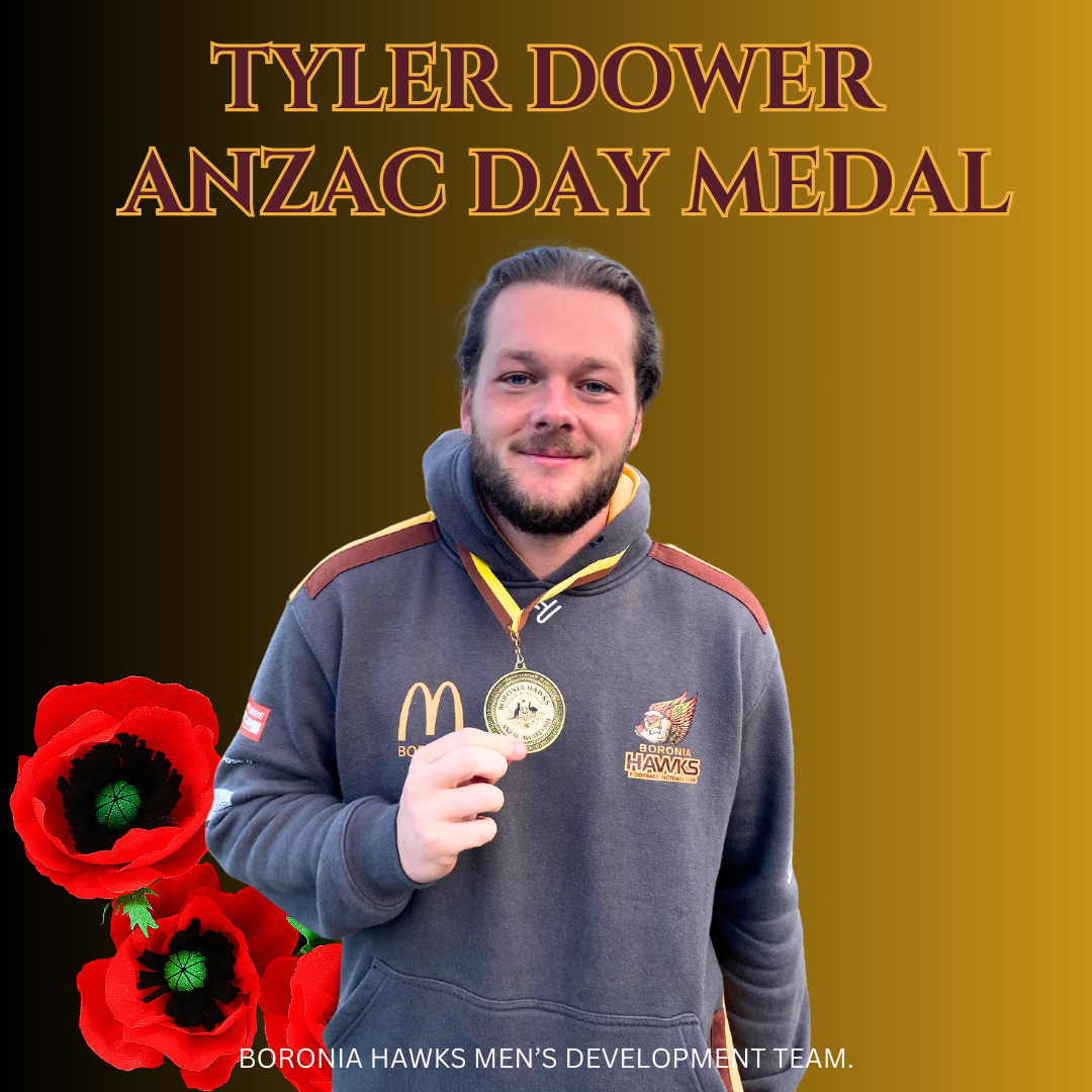ANZAC DAY MEDALS – BORONIA HAWKS FOOTBALL NETBALL CLUB INC.